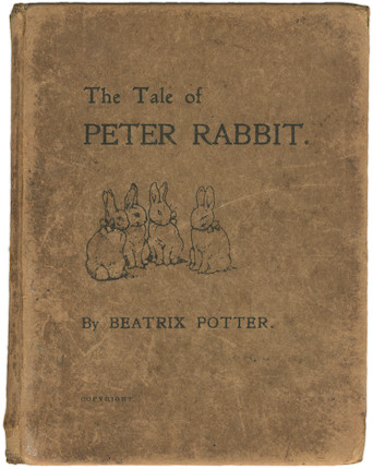 Bonhams : POTTER (BEATRIX) The Tale of Peter Rabbit, FIRST EDITION ...