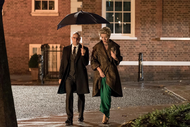 Bonhams : The Children Act A screen-used bronze brocade evening coat ...