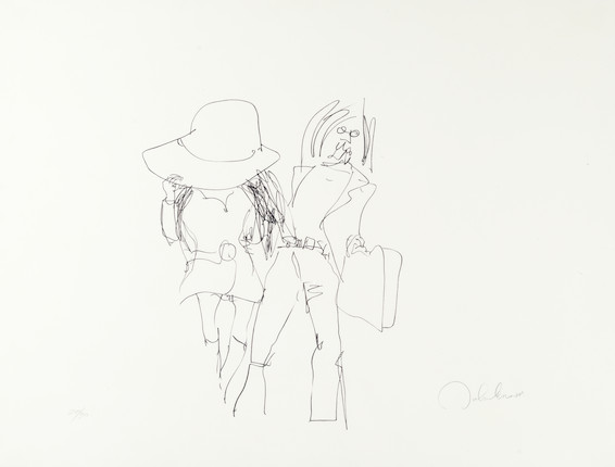 Bonhams : John Lennon A Full Set Of Bag One Lithographs, in vinyl ...