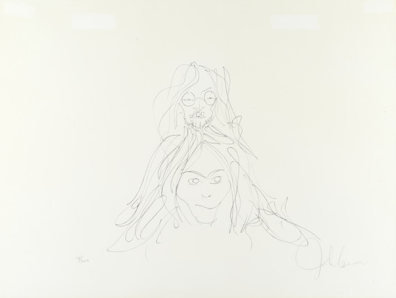 Bonhams : John Lennon A Full Set Of Bag One Lithographs, in vinyl ...