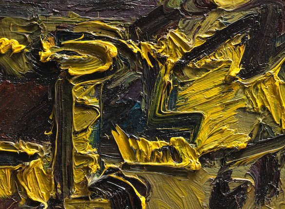 Bonhams : Frank Auerbach (British, born 1931) J.Y.M. Seated in the ...