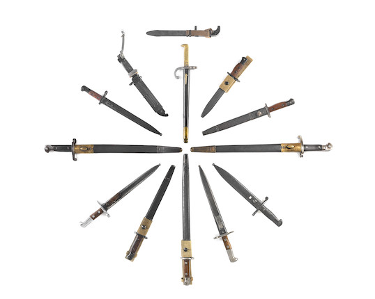 Bonhams A Quantity Of Bayonets 13