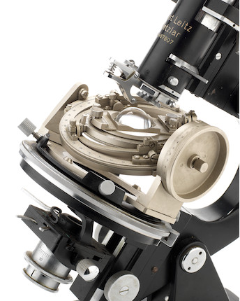 Bonhams : A rare Leitz petrological microscope, German, mid 20th century,
