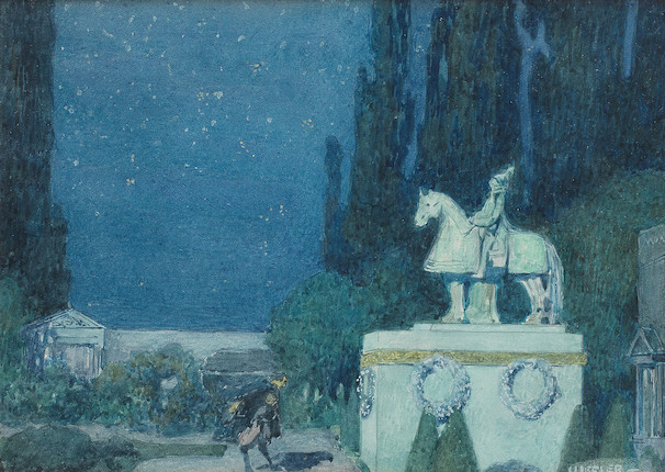 Bonhams : Attributed to Heinrich Lefler (Austrian, 1863-1919) Don Juan