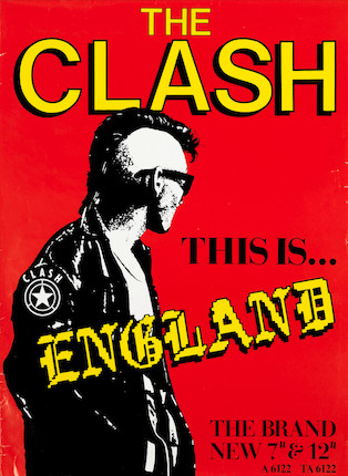 Bonhams : THE CLASH A Promotional Poster For 'This Is England', 1985 2
