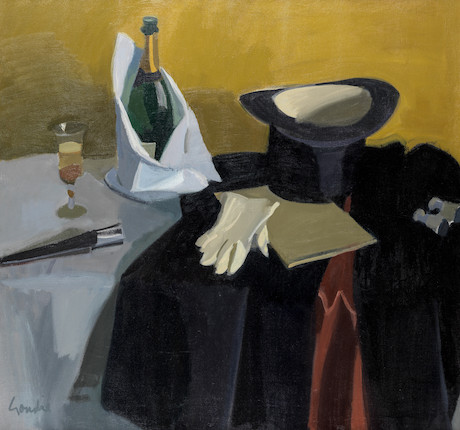 Bonhams : Alexander Goudie (British, 1933-2004) Still Life at the Opera ...