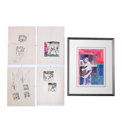 Bonhams : Ray Lowry (British, 1944-2008) Original concept artwork for ...