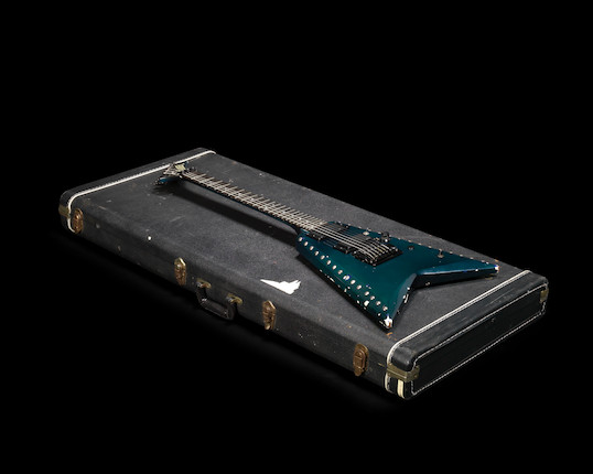 Bonhams : Judas Priest/K.K. Downing A Hamer Custom K.K. Mini V guitar ...