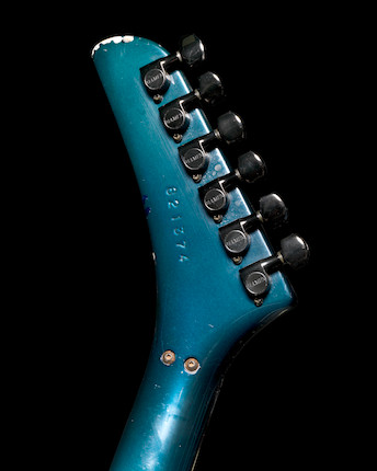 Bonhams : Judas Priest/K.K. Downing A Hamer Custom K.K. Mini V guitar ...