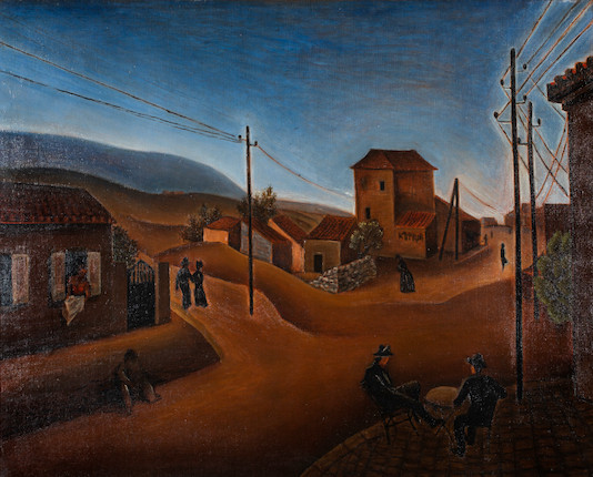 Bonhams : Nikos Hadjikyriakos-Ghika (Greek, 1906-1994) Petite place ...
