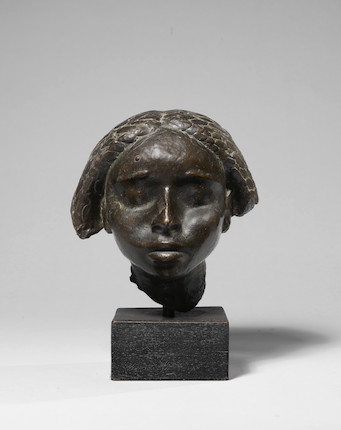 Bonhams : Khaled Al-Rahhal (Iraq, 1926-1987) Head of a Boy