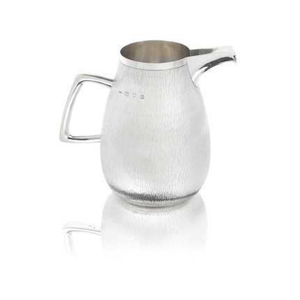 Bonhams : GERALD BENNEY a silver pitcher London 1967, also stamped ...
