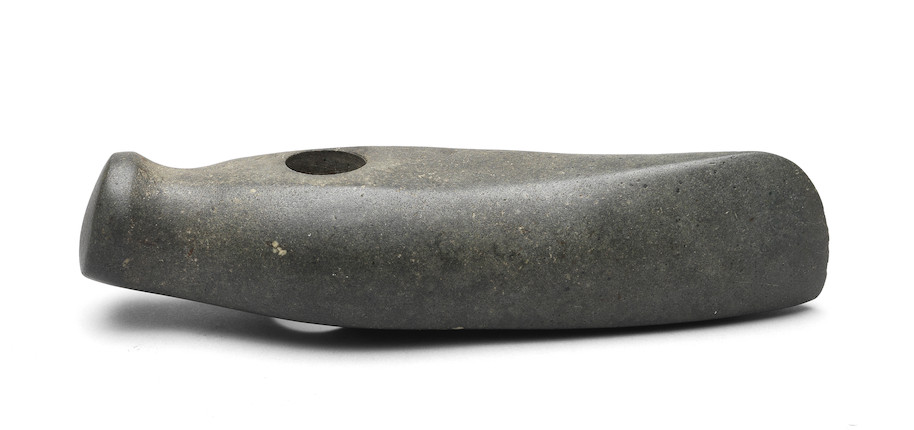 Bonhams : A Nordic basalt battle axe