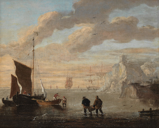 Bonhams : Follower of Liève Pietersz. Verschuier (Dutch, 1630-1686 ...