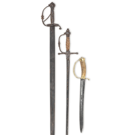 Bonhams : A north European broadsword, an English rapier, and an ...