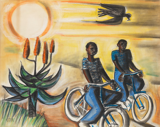 Bonhams : Peter Clarke (South African, 1929-2014) Road to Nowhere