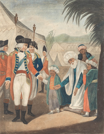 Bonhams : TIPU SULTAN Portrait of Tippu Sultan, after Edward Orme ...