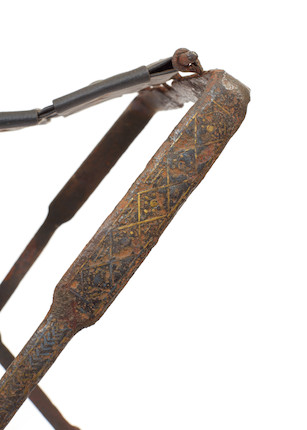 Bonhams : SIÈGE MILITAIRE PLIANT, SELLA CASTRENSIS, FER ET BRONZE, ART ...