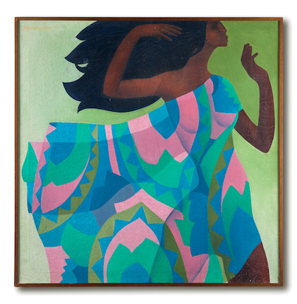 Bonhams : Bashir Mirza (Pakistani, 1941-2000) Lonely Girl