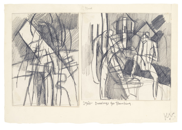 Bonhams : Keith Vaughan (British, 1912-1977) Drawings For Painting