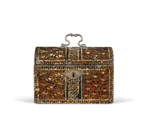 Bonhams : A nanban lacquer small rectangular kamaboko-gata ('box in the ...