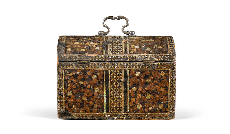 Bonhams : A nanban lacquer small rectangular kamaboko-gata ('box in the ...