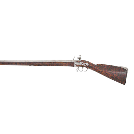Bonhams : A Rare Bohemian 20-Bore Flintlock Break-Action Breech-Loading ...