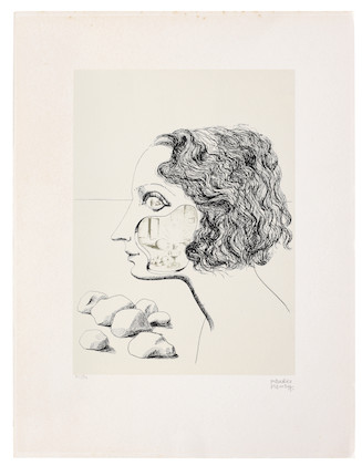 Bonhams : MAURICE HENRY (1907-1984) Maurice Henry, 1969