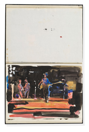 Bonhams : Ray Lowry (British, 1944-2008) A Sketchbook Containing ...