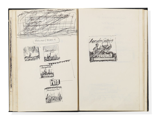 Bonhams : Ray Lowry (British, 1944-2008) A Sketchbook Containing ...
