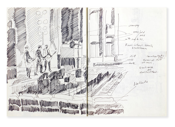 Bonhams : Ray Lowry (British, 1944-2008) A Sketchbook Containing ...