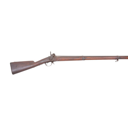 Bonhams : A French 12-Bore Percussion 1840 Model Military Musket