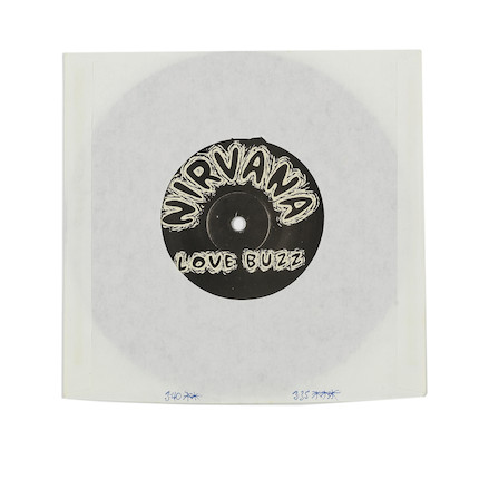 Bonhams : Nirvana A Limited Edition U.S. Pressing Of The Single, Love ...