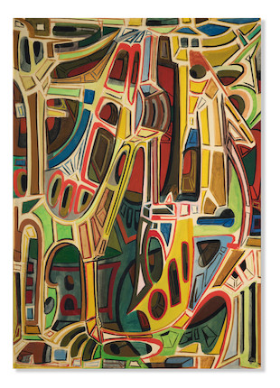 Bonhams : MIRKO BASALDELLA (1910-1969) Antro della Sibilla 1948