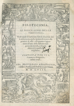 Bonhams : BIRINGUCCIO (VANNOCCIO) Pirotechnia, Venice, Curzio Troiano ...
