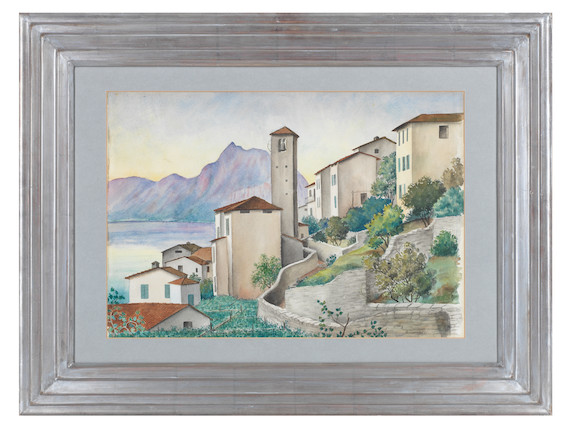 Bonhams : Georg Gerhard Schrimpf (German, 1889-1938) A view in the ...