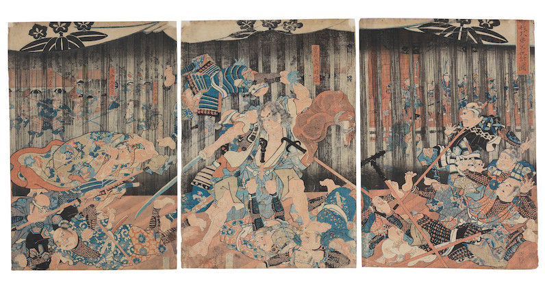 Bonhams : UTAGAWA KUNIYOSHI (1797-1861) Edo period (1615-1868), circa ...