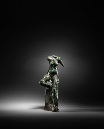 Bonhams : AUGUSTE RODIN (1840-1917) Nu féminin assis, petit modèle dit aussi 'Petite étude de ...