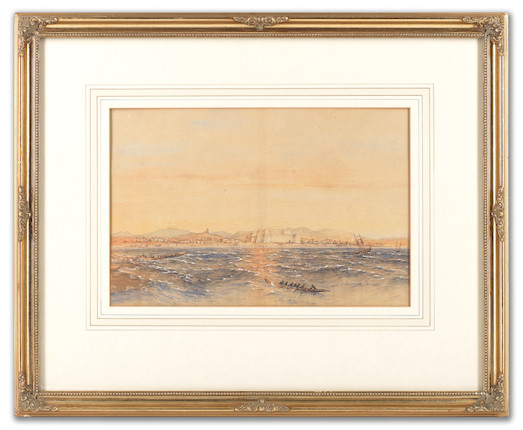 Bonhams : Attributed to Admiral James Stoddart (1813-1892) A costal ...