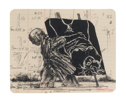 Bonhams : William Kentridge (born 1955) Summer Graffiti, 2002 (8 ...