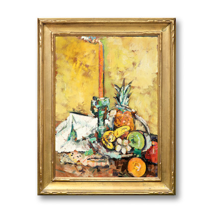 Bonhams : George Leslie Hunter (British, 1877-1931) Still life with ...