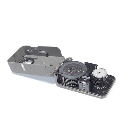 Bonhams : A HELL STG-61 PORTABLE CIPHER MACHINE, GERMAN, 1960'S,