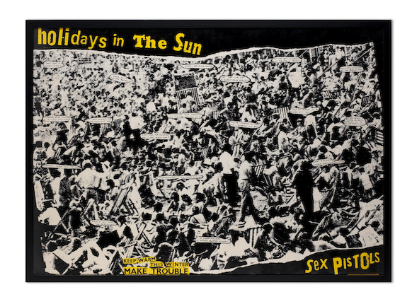 Bonhams The Sex Pistols A Promotional Poster For Holidays In The Sun