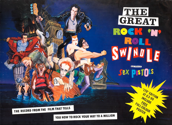 Bonhams The Sex Pistols A Group Of 5 Promotional Posters For The