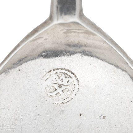 Bonhams : A 17th century provincial silver lion sejant spoon West ...