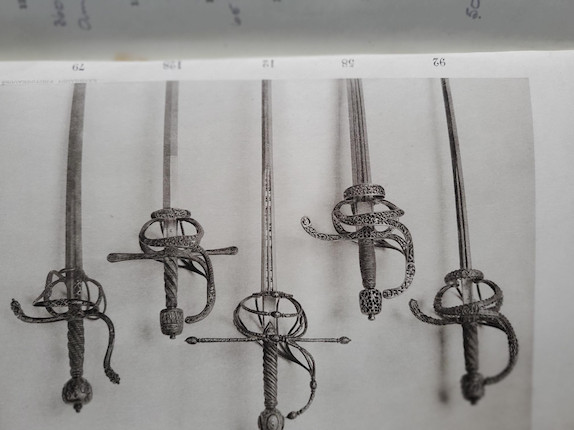 Bonhams : A Fine And Rare German Rapier With Gold And Silver Decorated Hilt