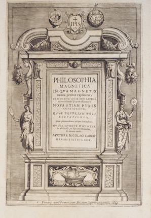 Bonhams : CABEO (NICCOLO) Philosophia magnetica in qua magnetis natura penitus explicatur, et ...