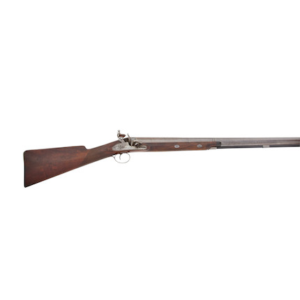Bonhams : A Rare 8-Bore Flintlock Wildfowling Gun