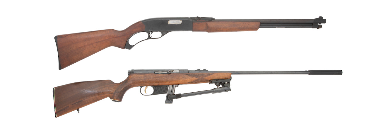 Bonhams : Two .22 (L.R.) rifles