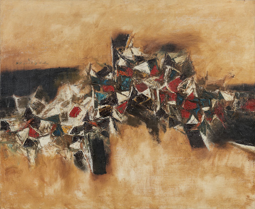 Bonhams : Ghulam Rasool Santosh (Indian, 1929-1997) Untitled ...